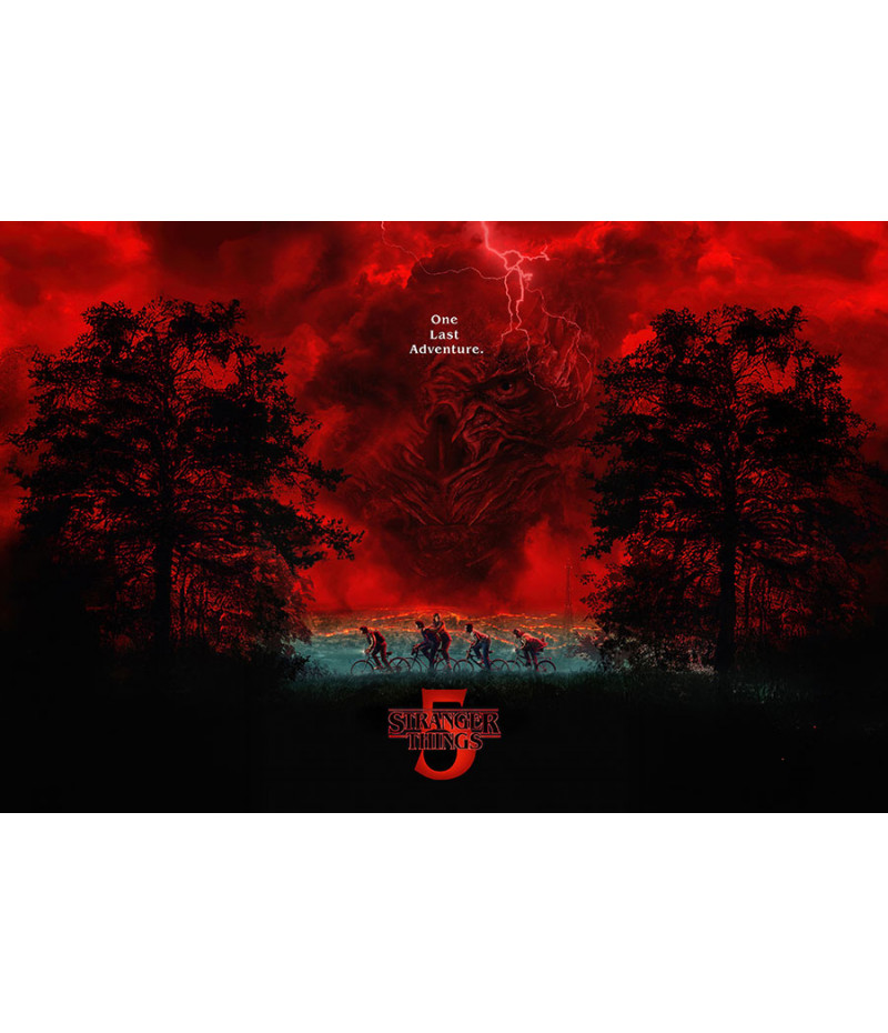 Poster Stranger Things 5 - A Última Aventura - Séries - Uau Posters